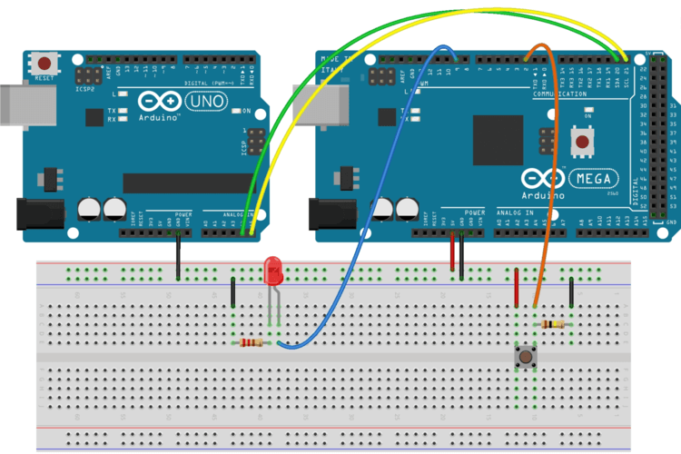 Comunicazione I²c Tra Due Schede Di Arduino Tutorial Arduino 11 Tech Maker