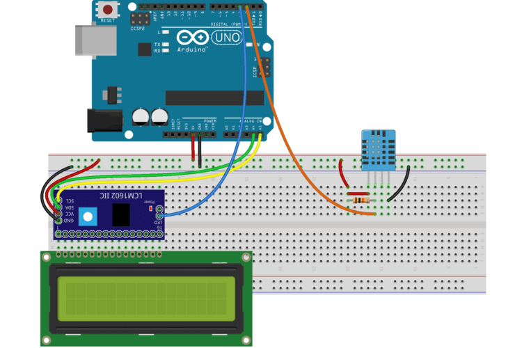 Sensore Di Temperatura E Umidità Dht11 Sensori Con Arduino Tech Maker